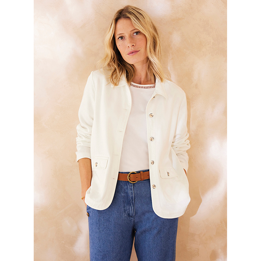 Button Up Denim Jacket - Innovations