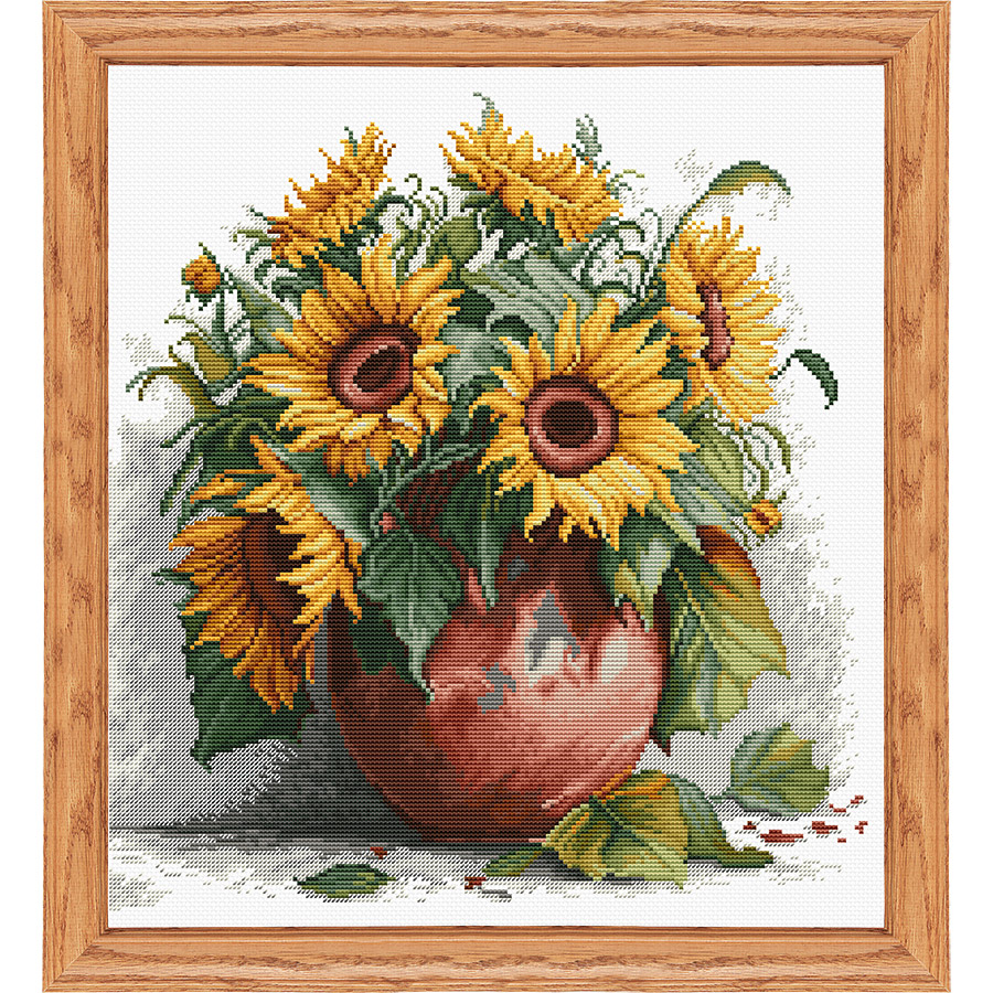 Sunflowers Counted Cross Stitch kit - Innovations