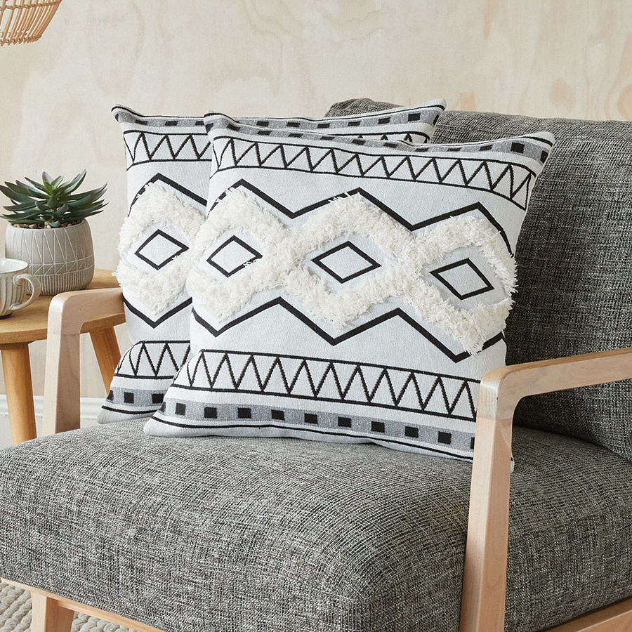 Aztec Texture Cushions - Innovations