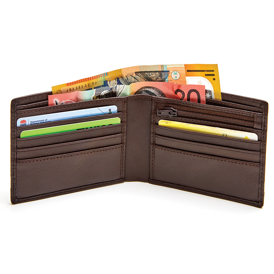 Cooper Leather Wallet - Innovations
