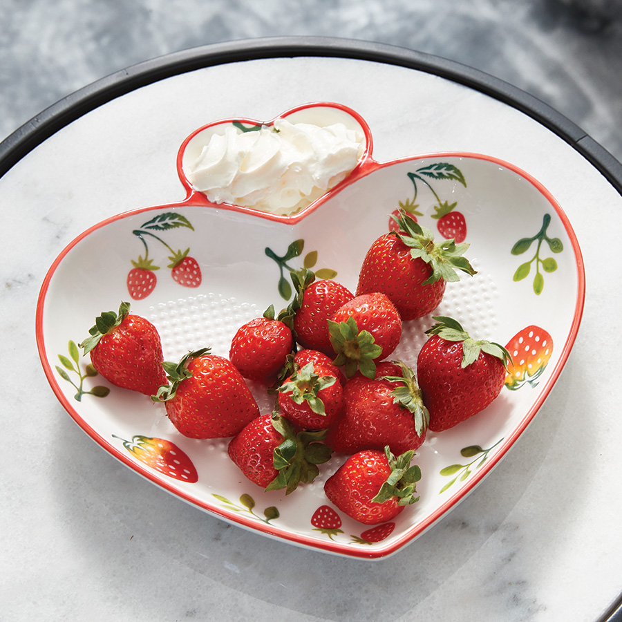 Heart Shaped Dipping Plate - Innovations