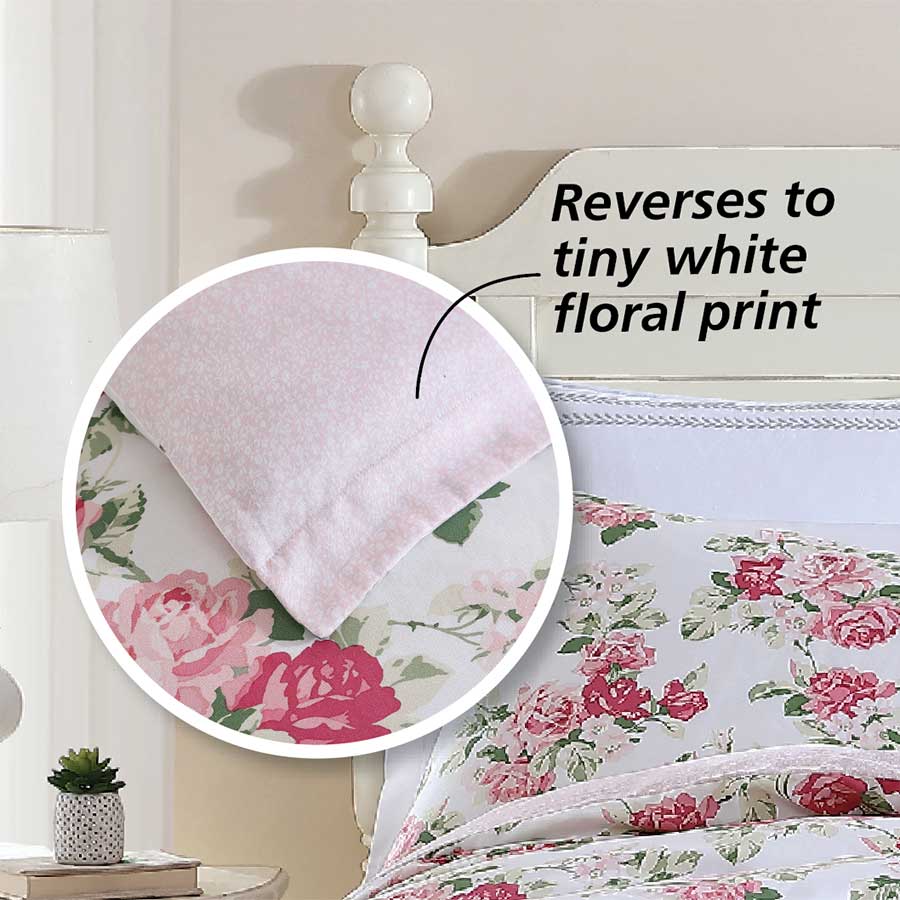 Laura Ashley Lidia Quilt Cover Set - Innovations