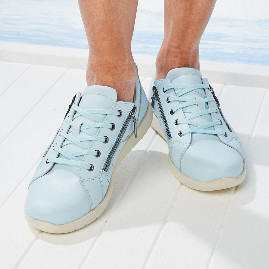 Newport Twin Zip Trainers - Innovations