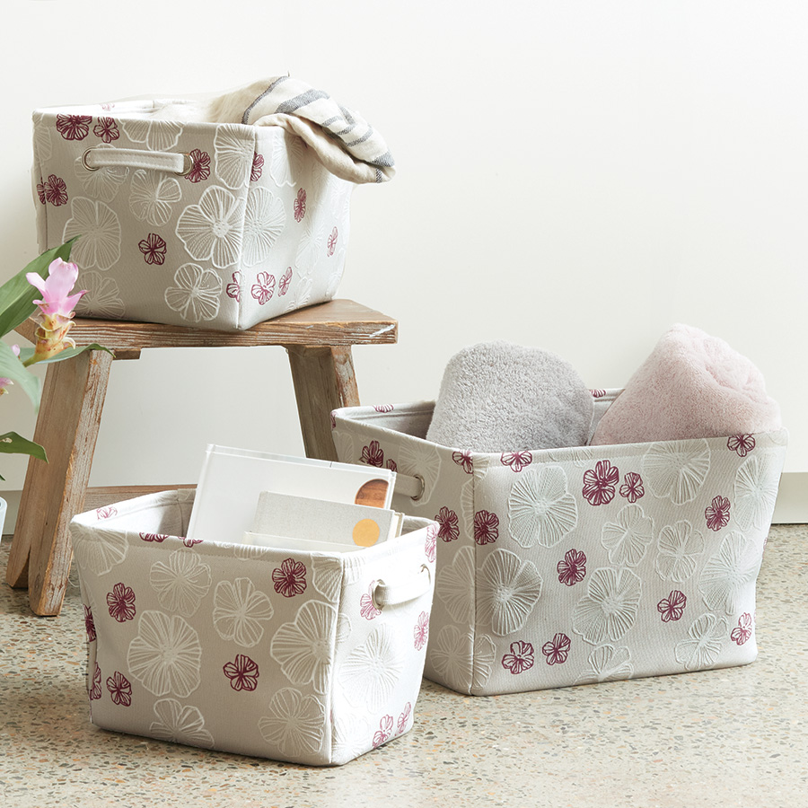 Petal Rectangular Storage Baskets - Innovations
