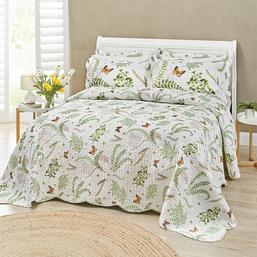 Willow Green Bedspread - Innovations