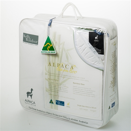 Alpaca Bamboo Quilt and Mattress Topper - Innovations