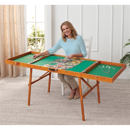 Easy Fold Puzzle Table - Innovations