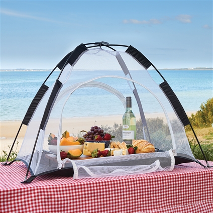 Large Zip Close Tabletop Food Tent - Innovations