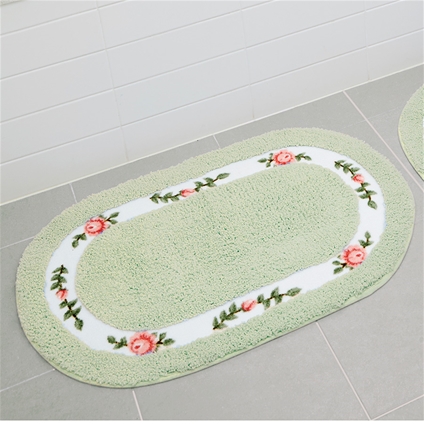 Rose Petal Bath Mat Set - Innovations